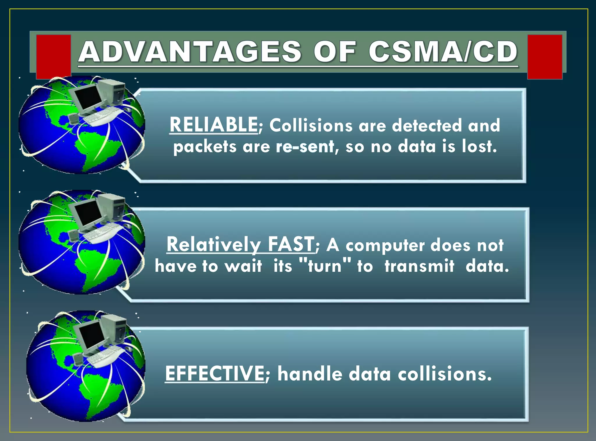 CSMA /CD PPT ON SLIDESHARE | PDF