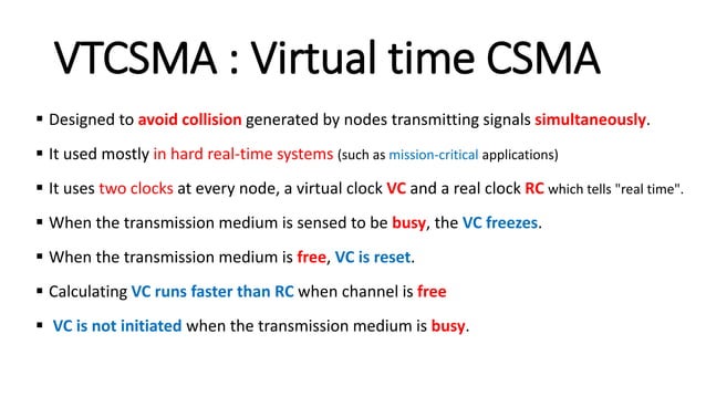 Carrier Sense Multiple Access (CSMA) | PPTX