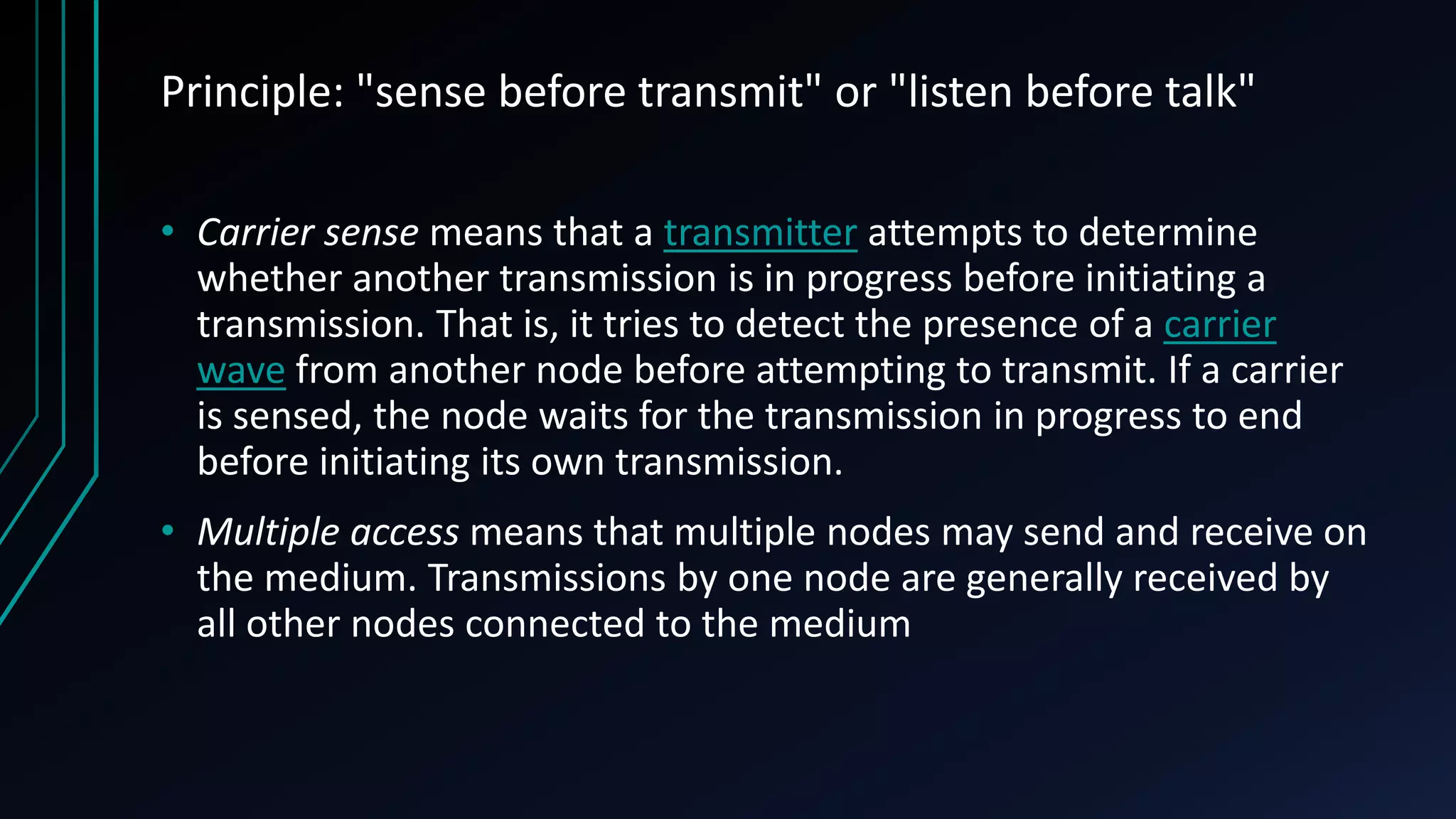 Csma protocols | PPTX