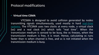 Csma protocols | PPTX