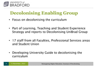 Developing a Decolonising Curriculum Card | PPTX