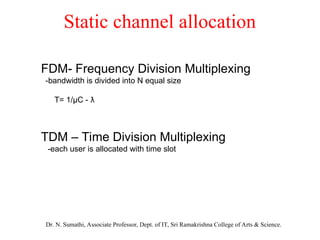 Medium access control sublayer CSMA .ppt