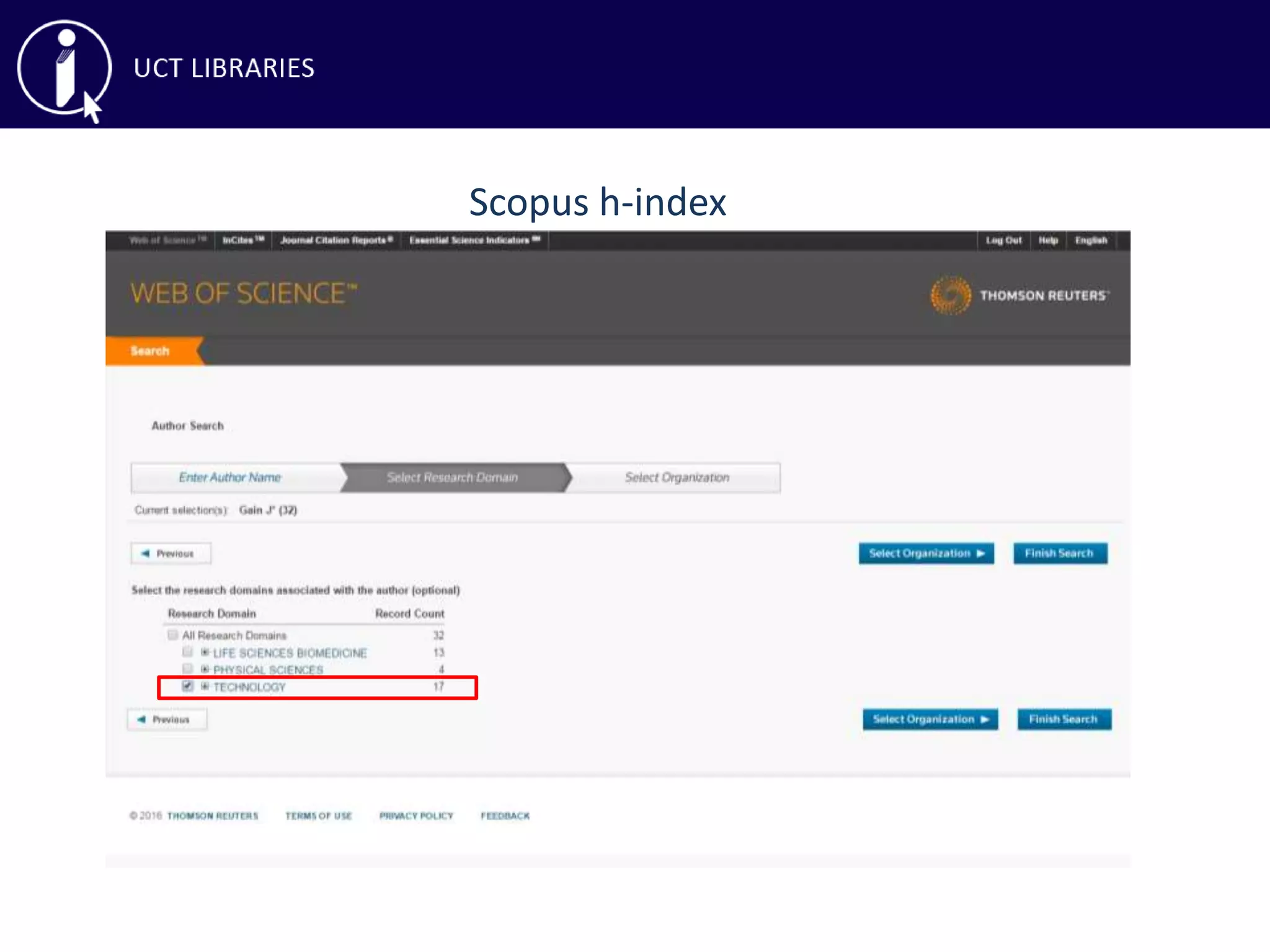 Computer Science masters library training UCT | PPTX