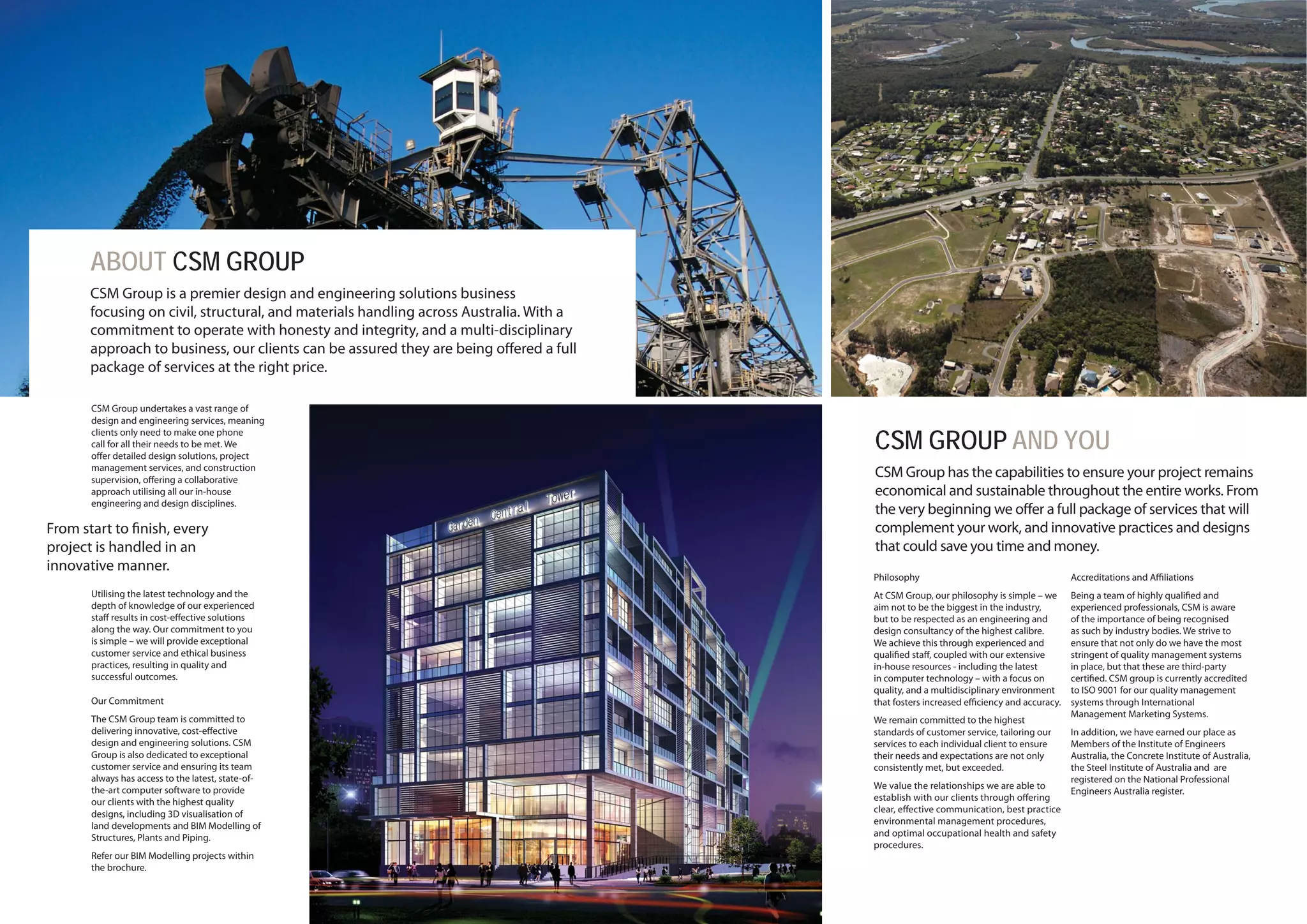 Csm capability statement 2013 | PDF