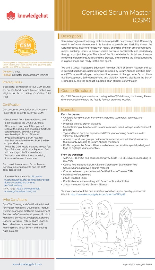 CSM Certification Brochure | PDF | Technology & Computing
