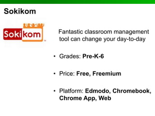 Best Apps and Websites for Classroom Management | PPTX