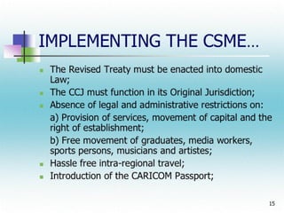 Csme Opportunities And Threats | PPT