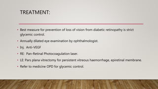 Csme pdr +retinitis proliferans | PPTX | Eye and Vision Conditions ...