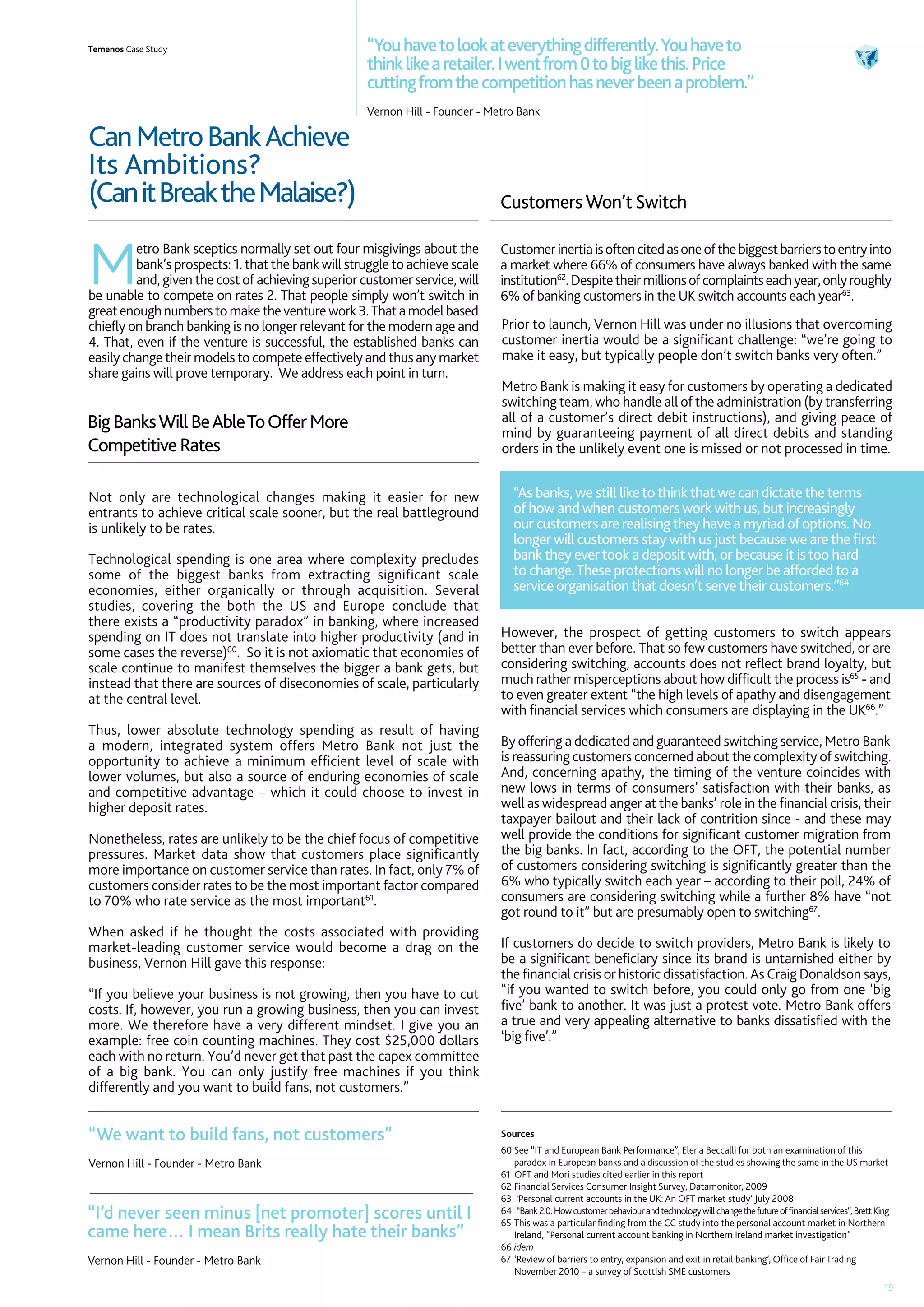Cs metro bank_final_web | PDF | Business Banking & Finance | Business