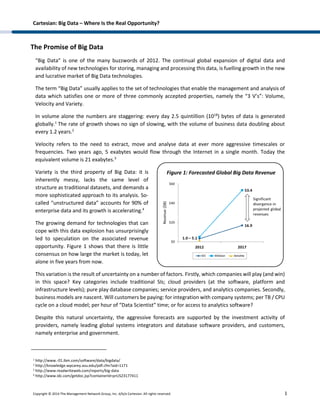 Big Data: Where is the Real Opportunity? | PDF