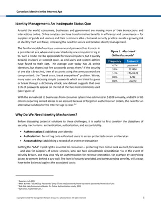 Identity in the Internet Age | PDF