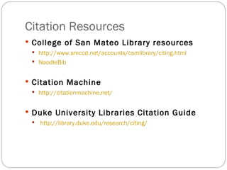 CSM Library Orientation | PPT