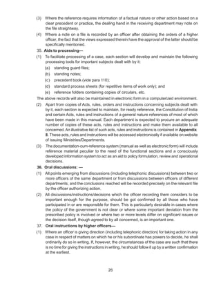 CENTRAL SECRETARIAT MANUAL OF OFFICE PROCEDURE | PDF