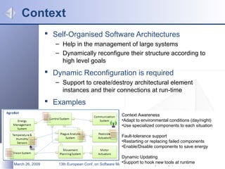 Handling the Dynamic Reconfiguration of Software Architectures using Aspects | PPT | Operating ...