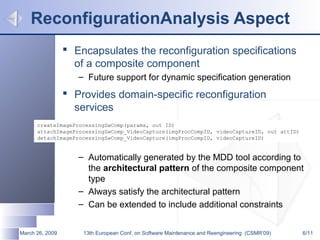 Handling the Dynamic Reconfiguration of Software Architectures using Aspects | PPT | Operating ...