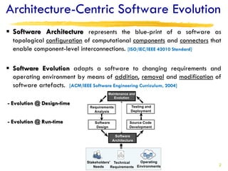 A Framework for Classifying and Comparing Architecture-Centric Software Evolution Research | PPT