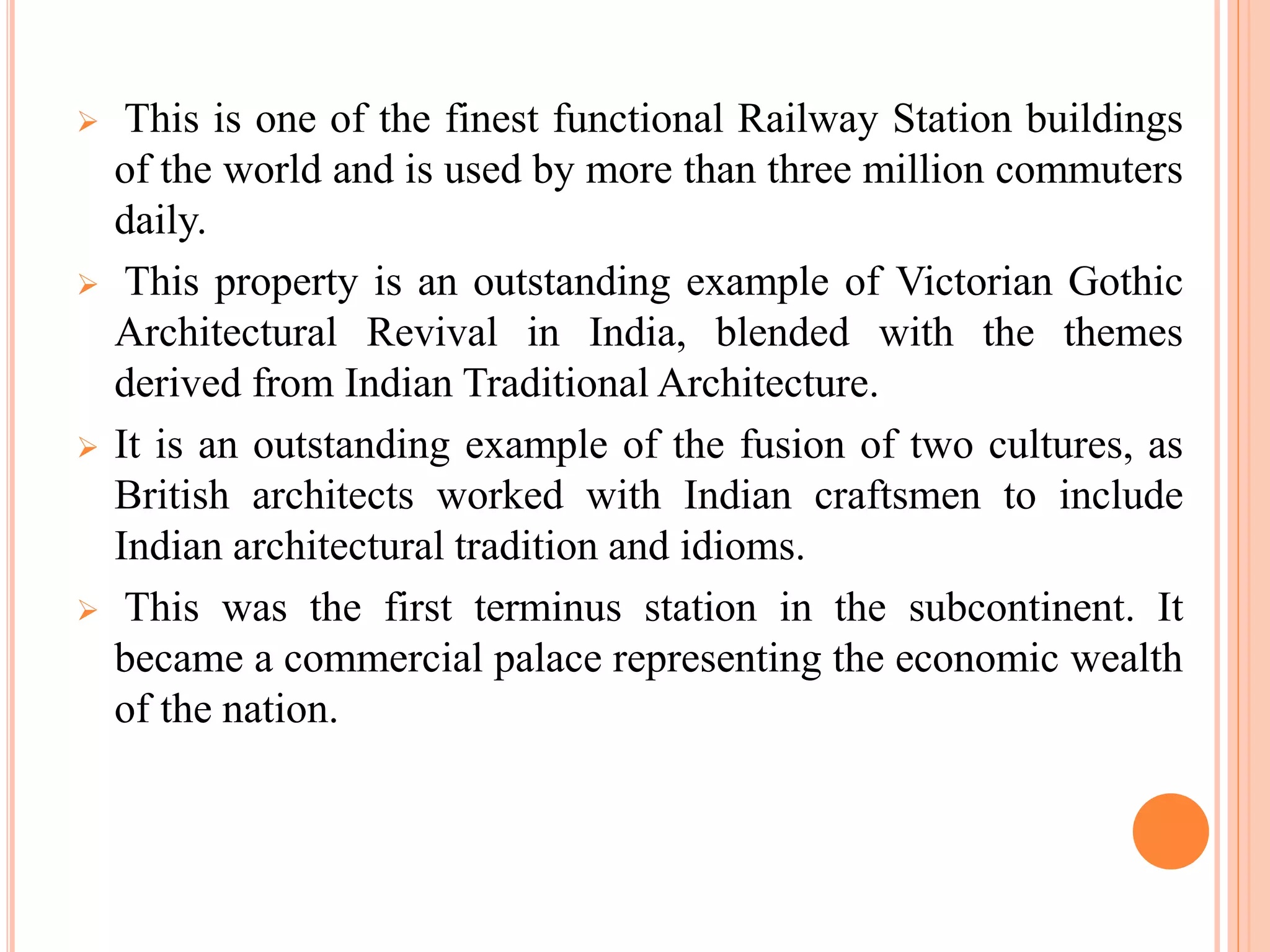 Chatrapati Shivaji Maharaj Terminus(CSMT), Mumbai.pptx