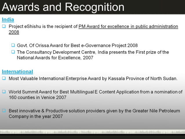 CSM Technologies | PPT