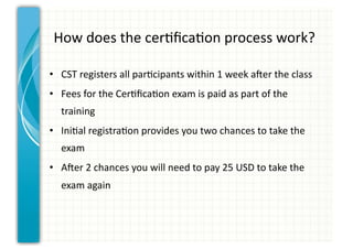 Csm training what is it all about | PDF