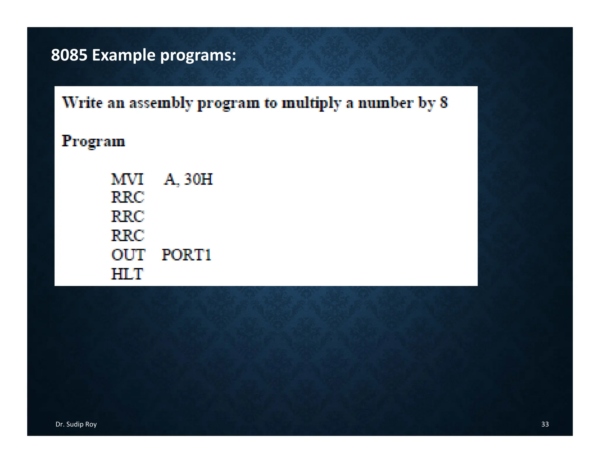 CSN221_Lec_25 Computer Architecture and Microprocessor | PPT