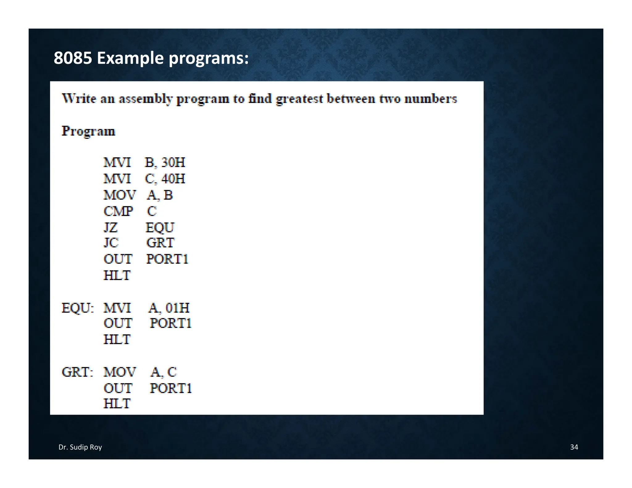 Csn221lec25 Computer Architecture And Microprocessor Ppt