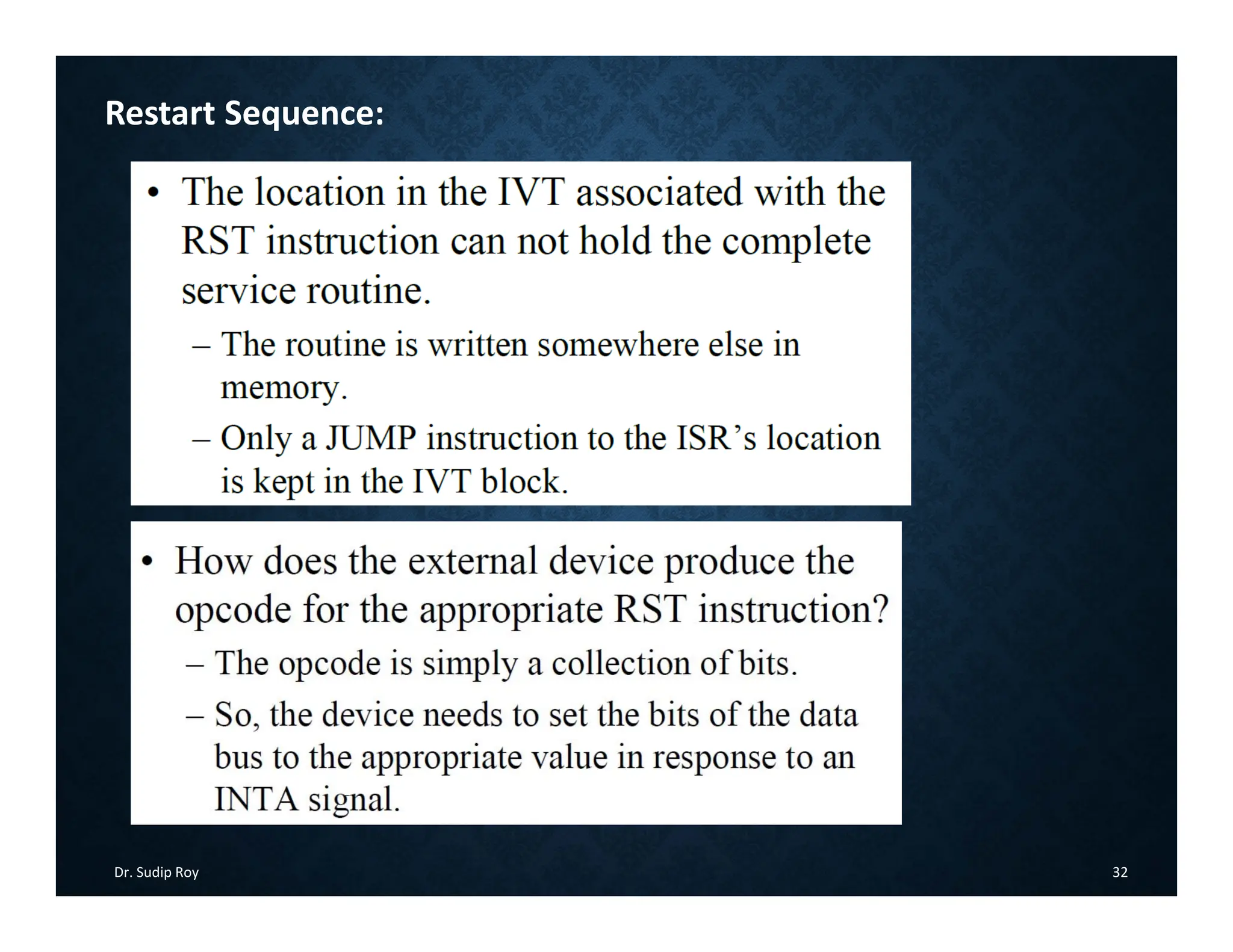 CSN221_Lec_26 Computer Architecture and Microprocessor | PPT