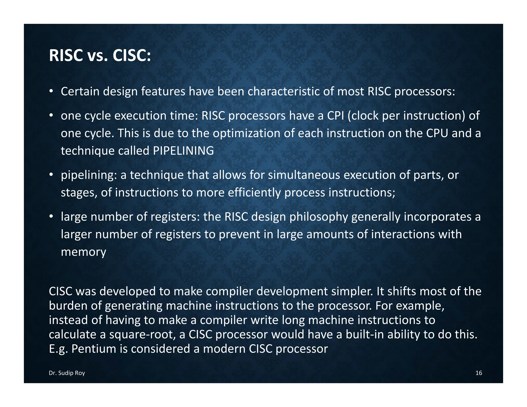 CSN221_Lec_5.pdf Computer Organization, CPU Structure and Functions | PDF | Computing ...