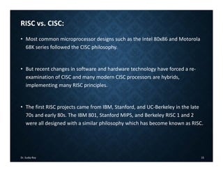 CSN221_Lec_5.pdf Computer Organization, CPU Structure and Functions ...