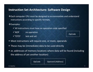 CSN221_Lec_5.pdf Computer Organization, CPU Structure and Functions | PDF | Computing ...