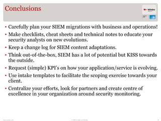 SIEM evolution | PDF