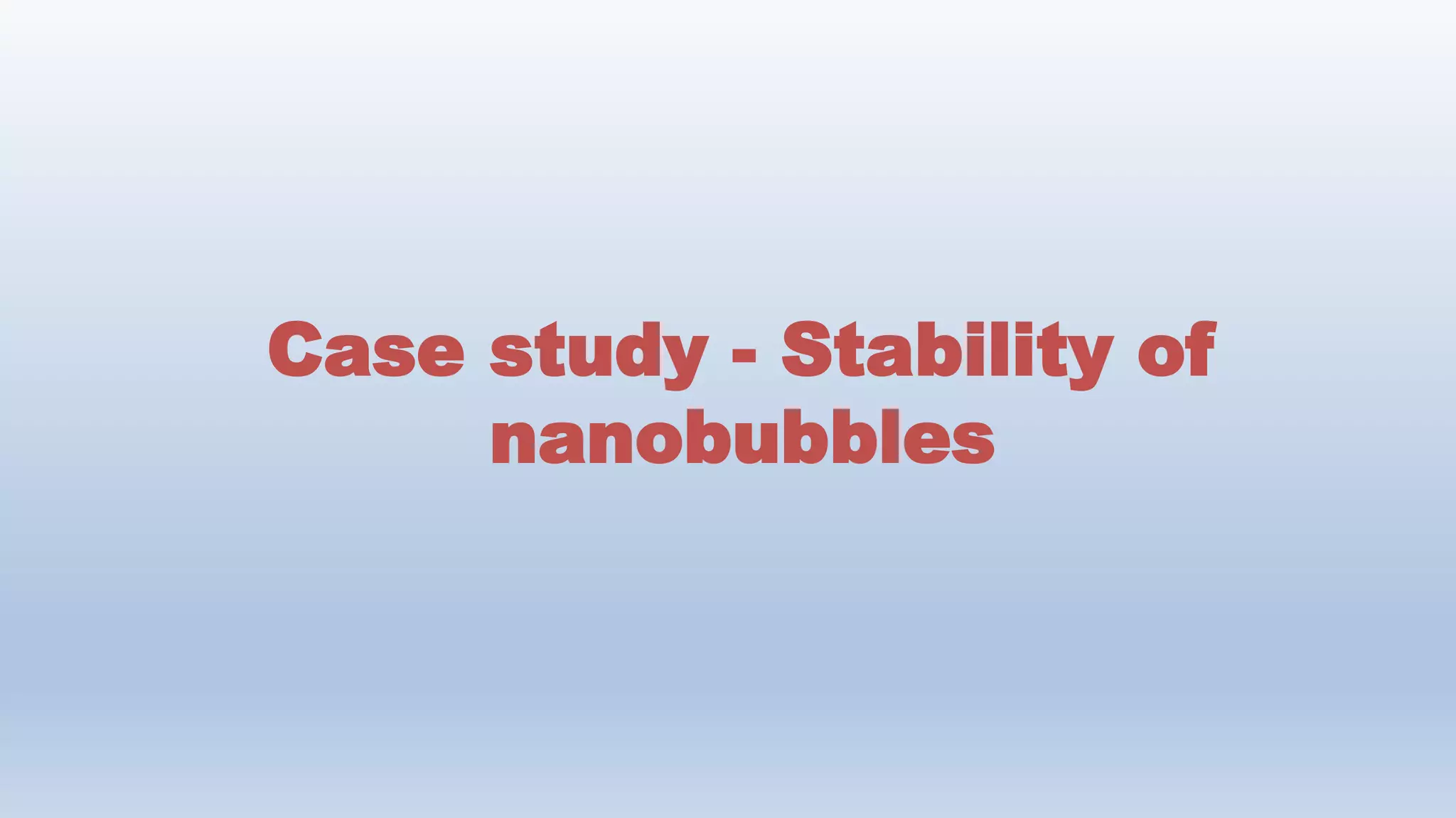 Nanobubble | PDF
