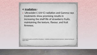 Post Harvest Management of Strawberry. Credit/Masters Seminar | PPTX