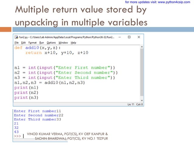 Computer science notes of functions chapter | PDF | Programming ...