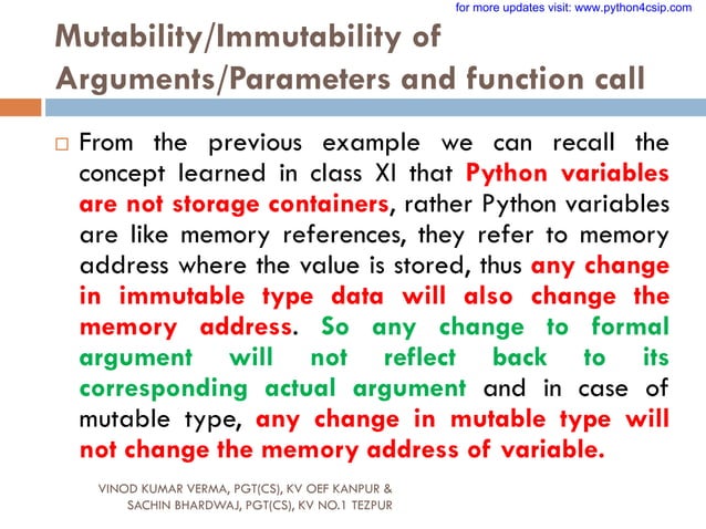 Computer science notes of functions chapter | PDF | Programming ...