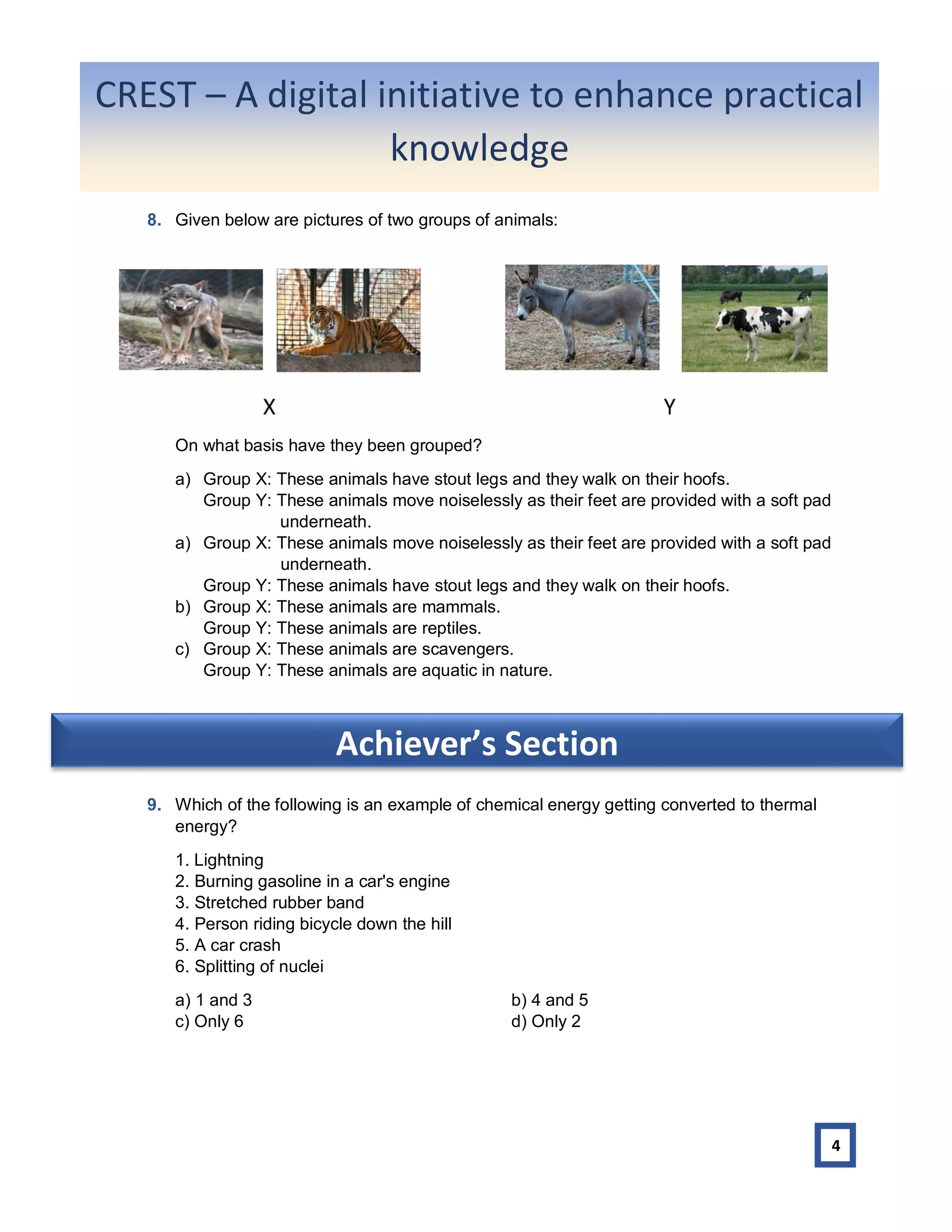 Cso sample-papers-for-class-5 | PDF