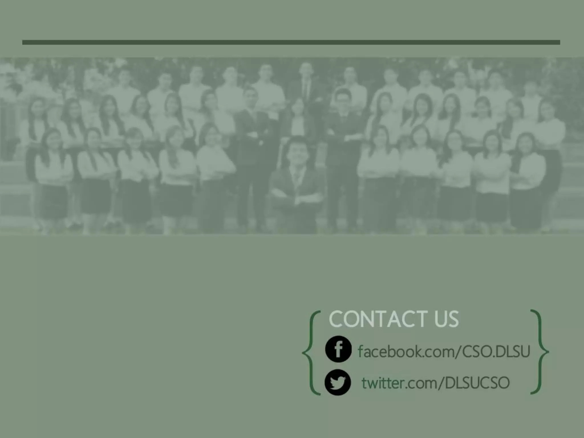 DLSU CSO ARW 2014 | PPT