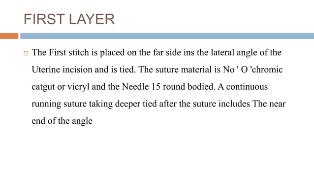 Lower segment cesarean section powe point presention | PPTX
