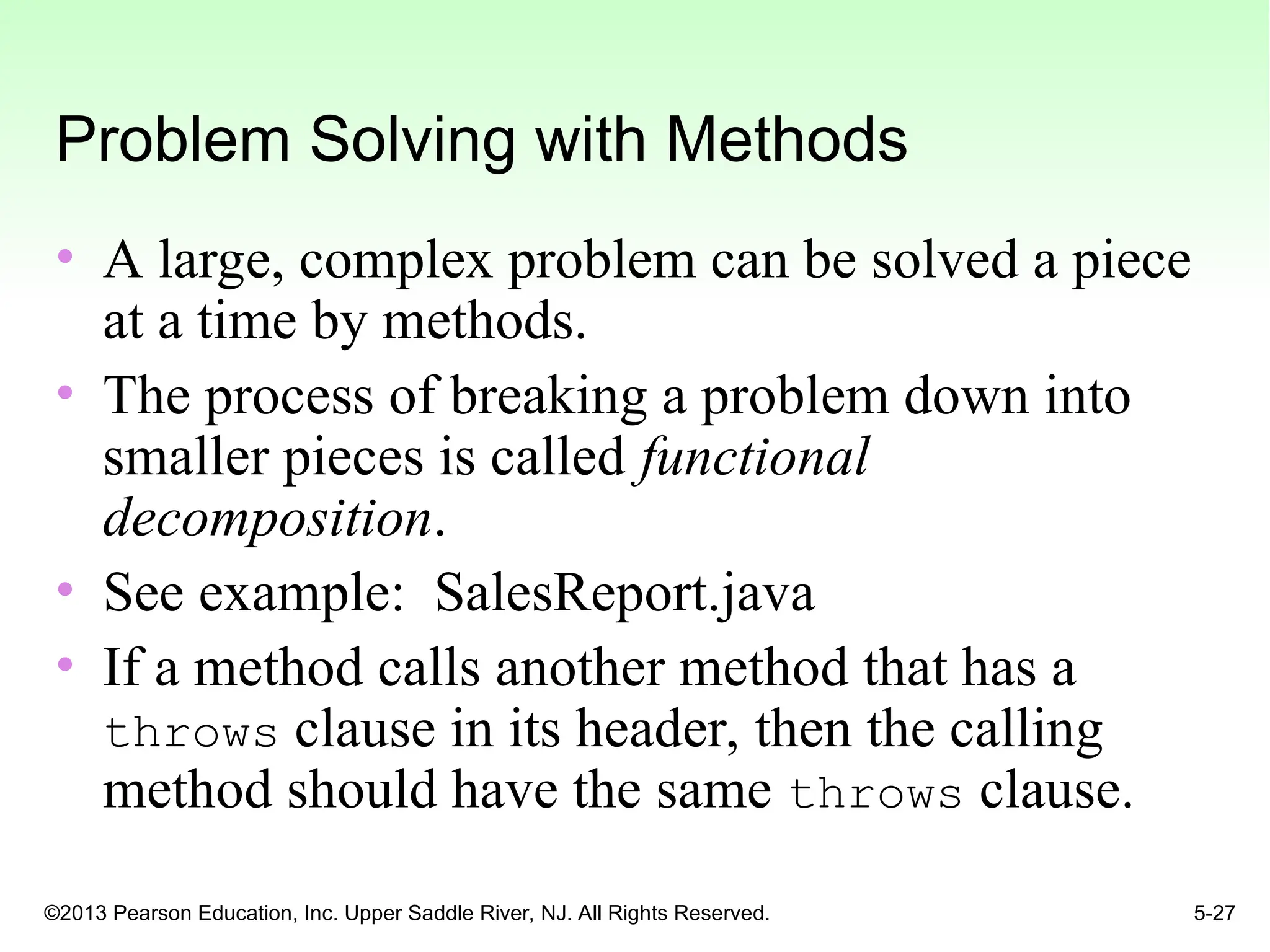 Starting Out with Java: From Control Structures through Objects Fifth ...