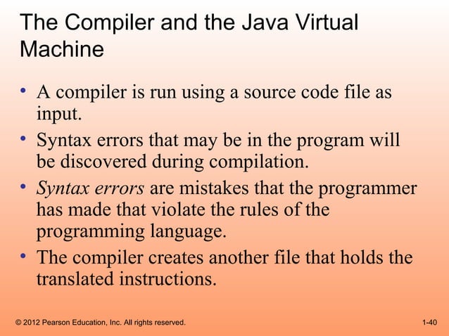 Cso gaddis java_chapter1 | PPT