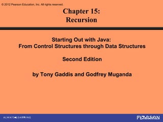 Cso gaddis java_chapter15 | PPT