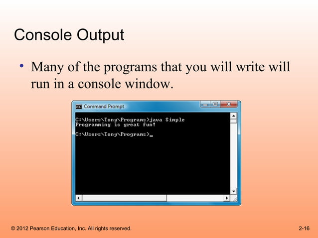 Cso gaddis java_chapter2 | PPT