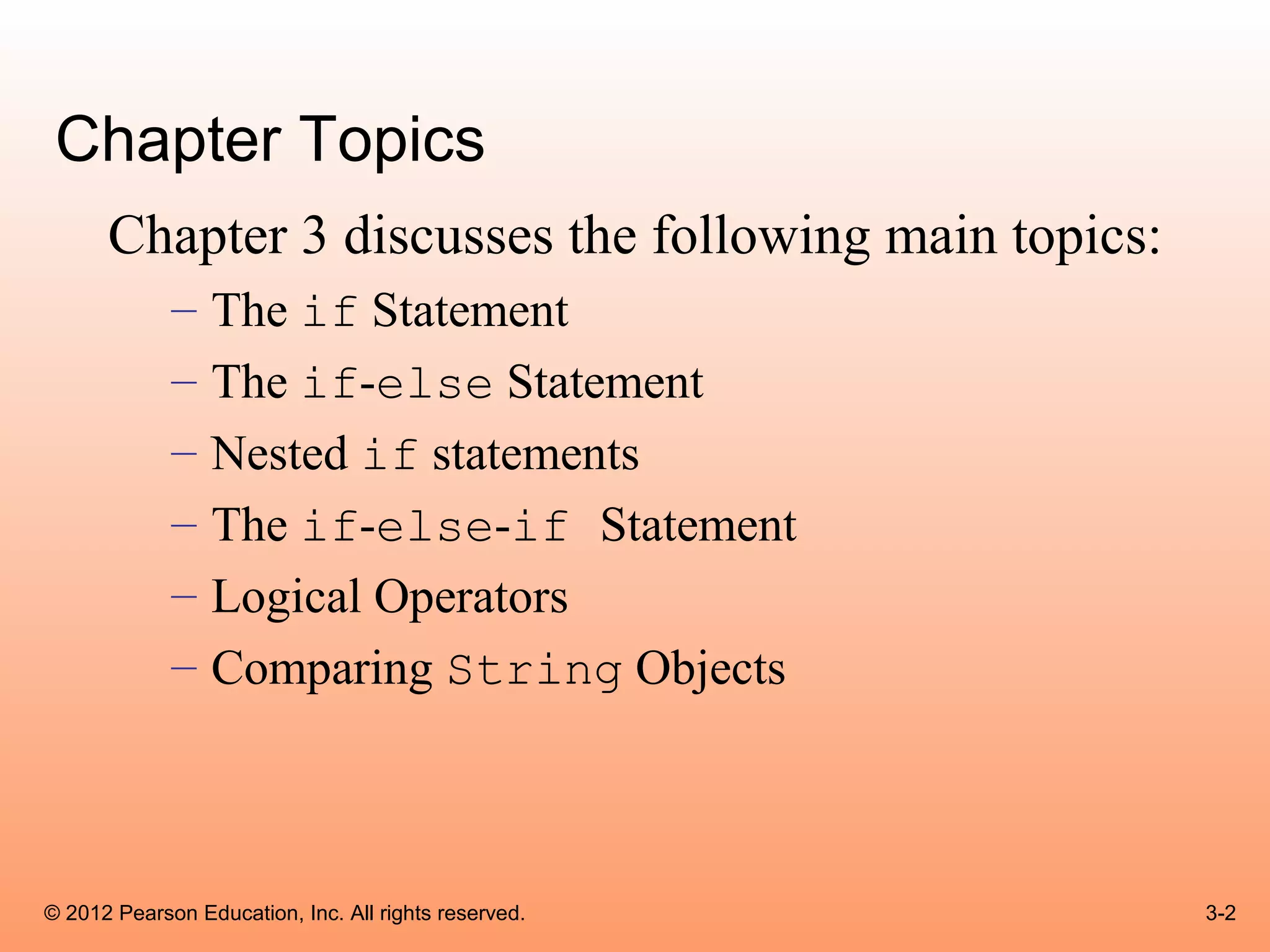 Cso gaddis java_chapter3 | PPT
