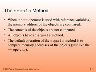 Cso gaddis java_chapter9ppt | PPT