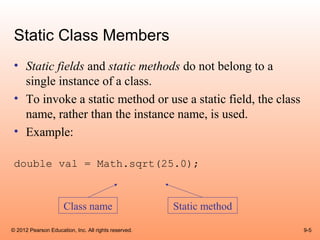 Cso gaddis java_chapter9ppt | PPT