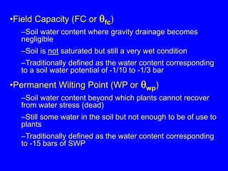 C Soil Water Relationships.ppt