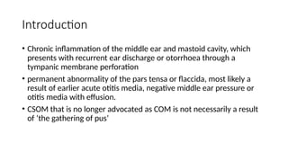 complications of chronic otitis media .pptx