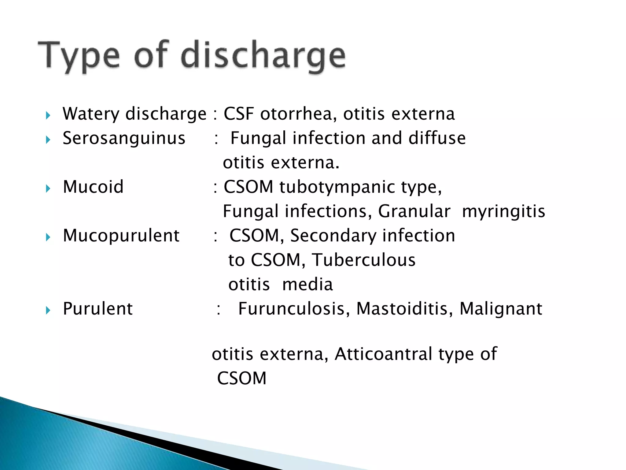 Csom a practical approach | PPTX | Ear, Nose and Throat Conditions | Diseases and Conditions
