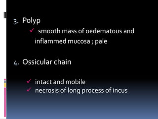 CSOM TUBO TYMPANIC DISEASE | PPSX