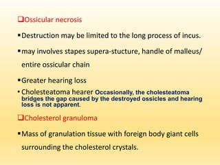 Chronic suppurative otitis media | PPTX