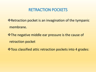 Chronic suppurative otitis media | PPTX